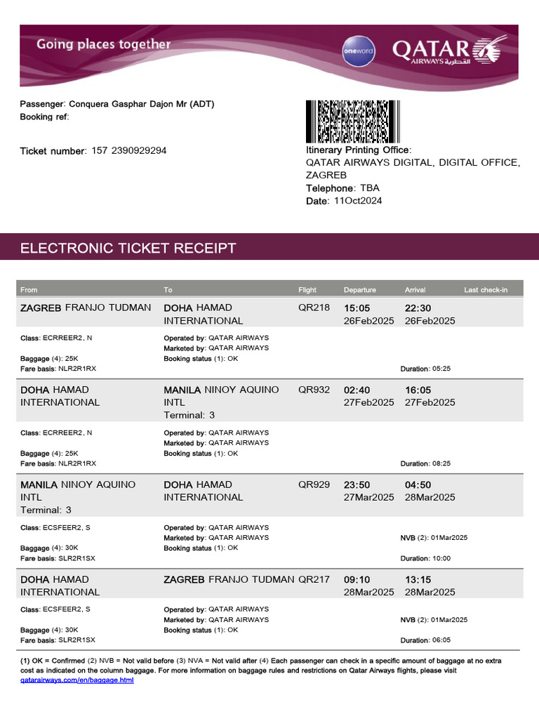 Your Electronic Receipt | PDF | Payments