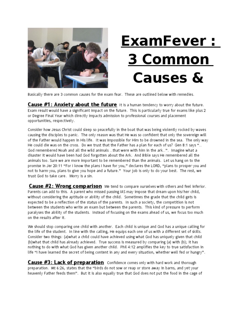Exam Fever PDF Noah s Ark
