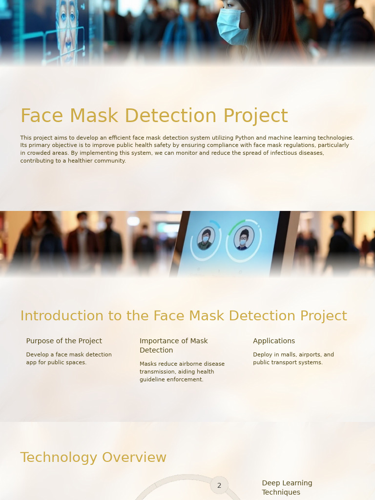 Face Mask Detection System Overview | PDF | Machine Learning | Computing