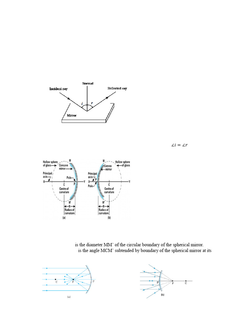 Ray Optics and Optical Instruments Guide | PDF | Glass Engineering And ...