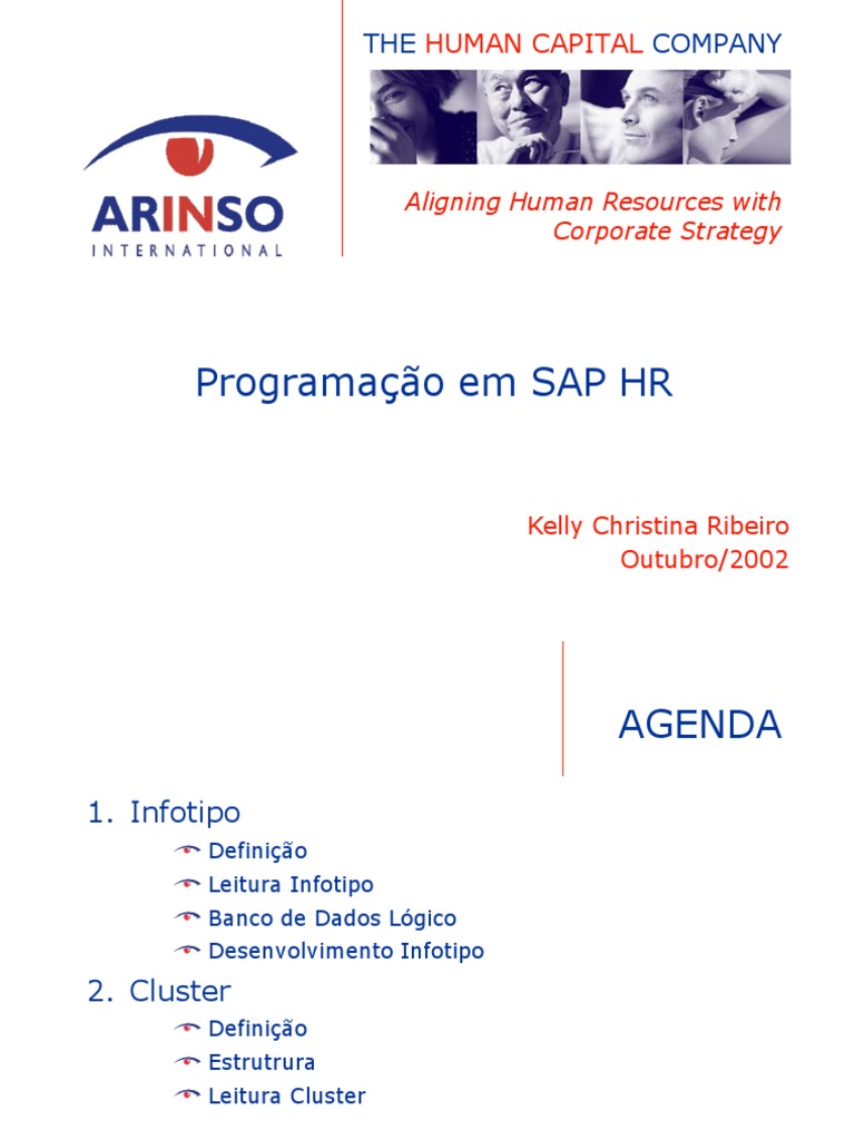 Programacao SAP HR ABAP | PDF | Dados | Bancos de dados