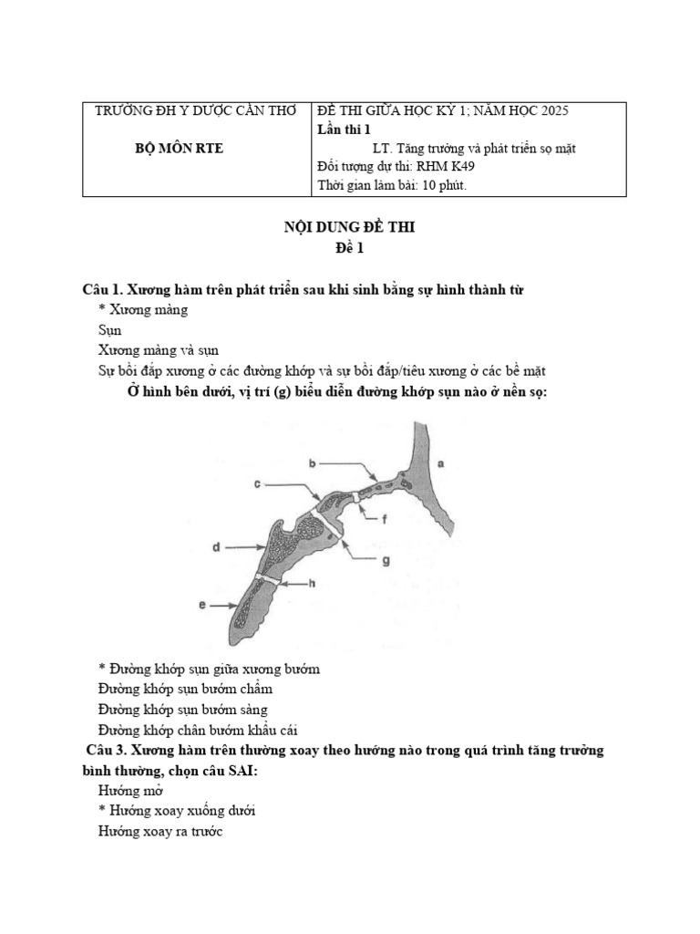 Tăng Trưởng K49 - Đề 2_1 | PDF