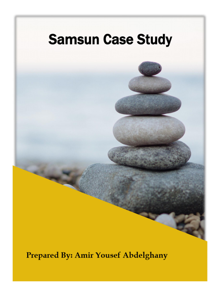 Samsung Case_Amir Youssef | PDF | Business | Economies