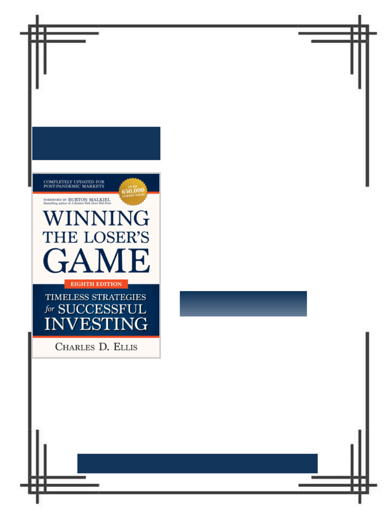 Winning the Loser's Game Charles D. Ellis eBook deluxe digital version ...