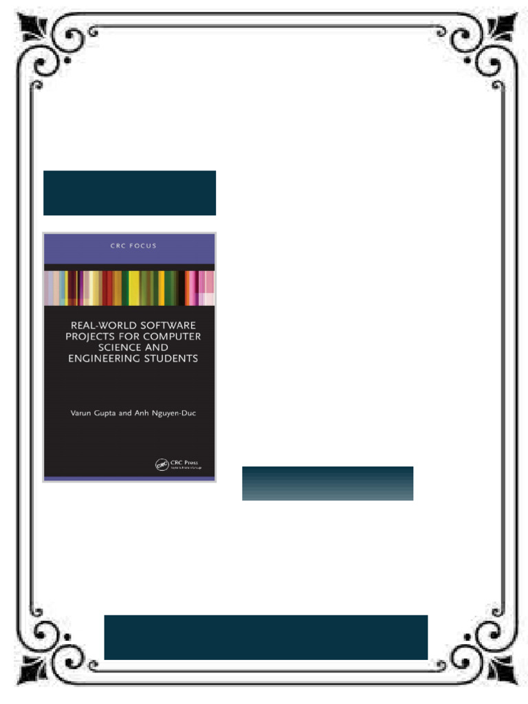Real World Software Projects for Computer Science and Engineering Students 1st Edition by Varun ...