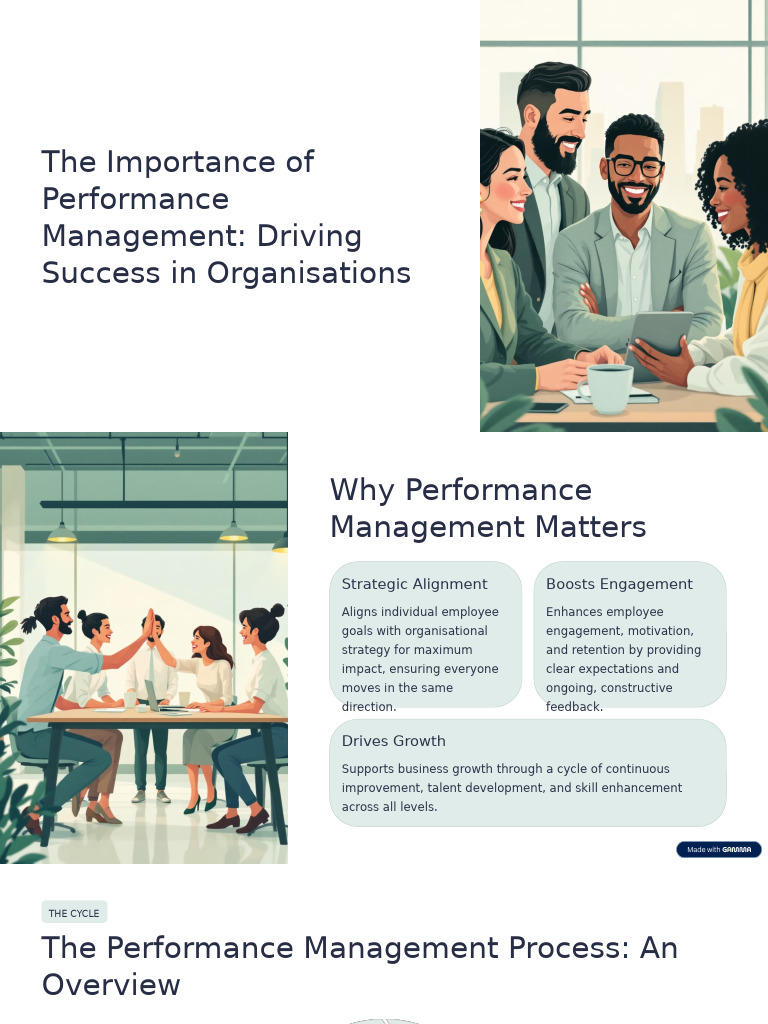 Performance Management for Success | PDF | Employee Retention ...