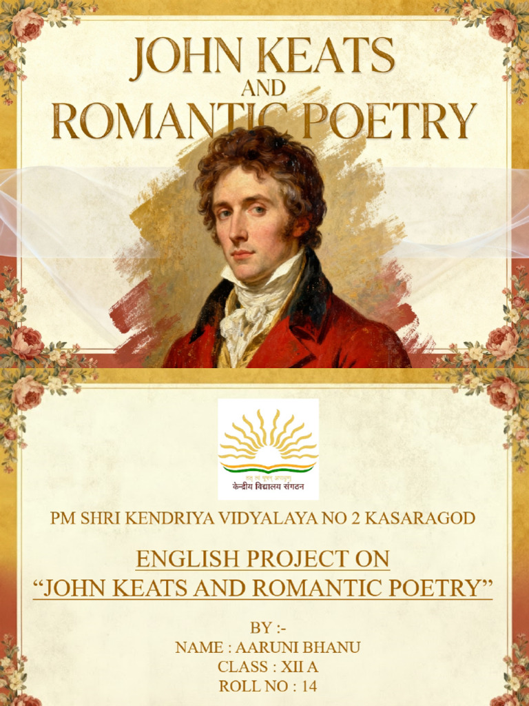 John Keats and Romantic poetry | PDF