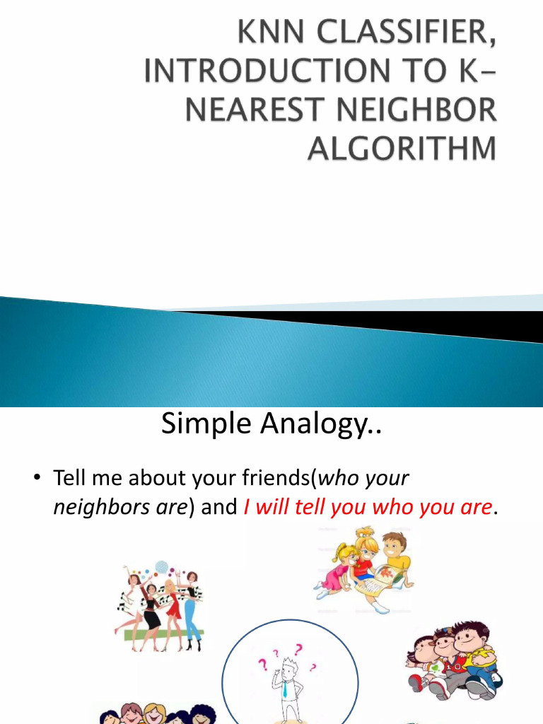 K-Nearest Neighbor (KNN) Algorithm | PDF