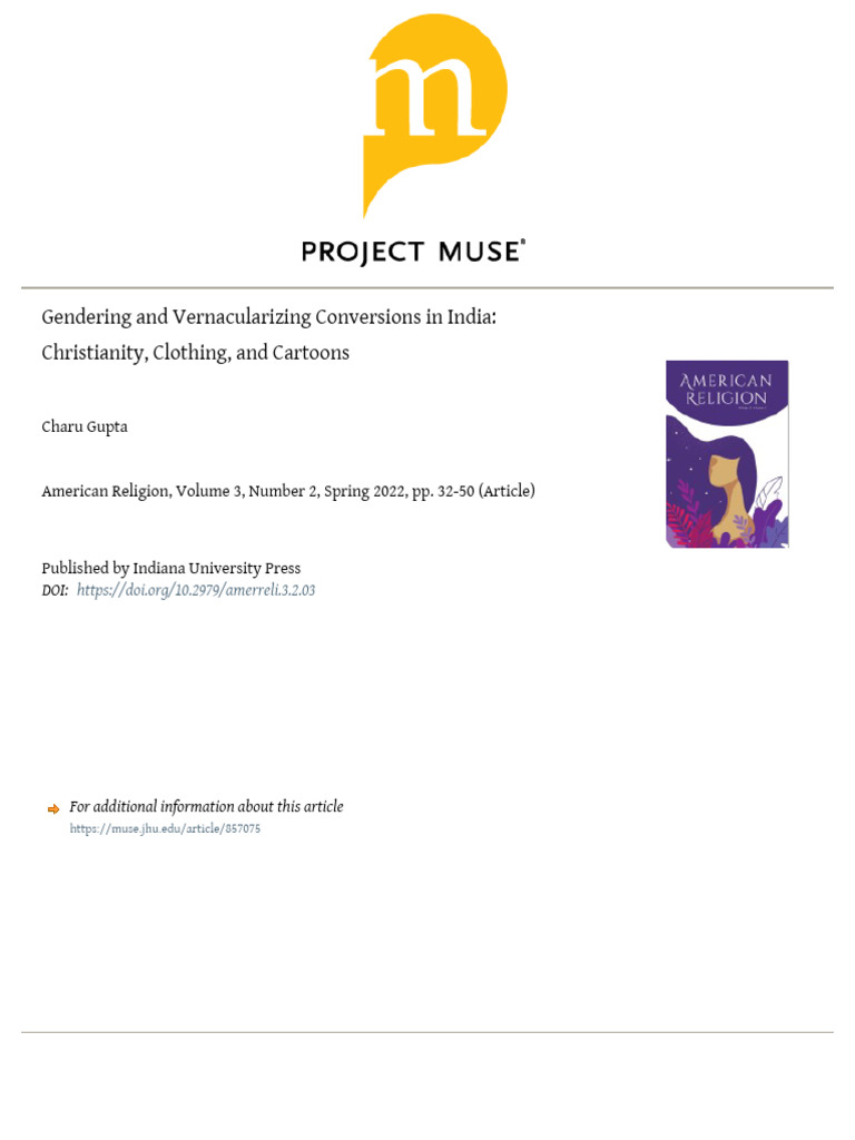 CHARU GUPTA- Gendering and Vernacularizing Conversions in India ...