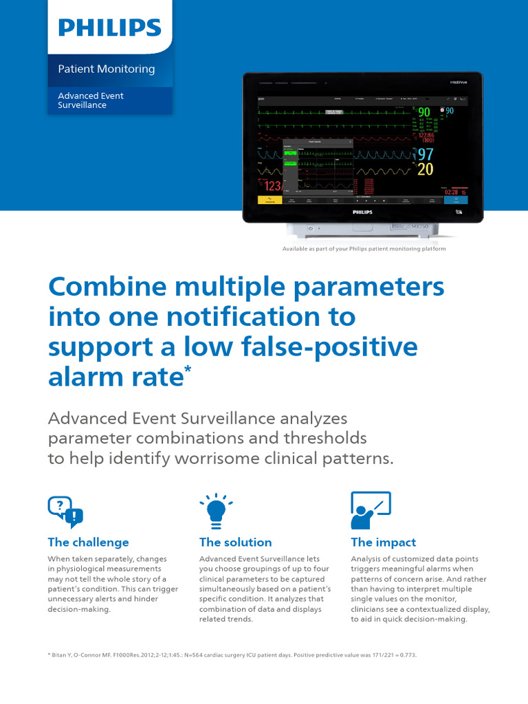 Advanced Event Surveillance for Patient Monitoring | PDF | Monitoring ...