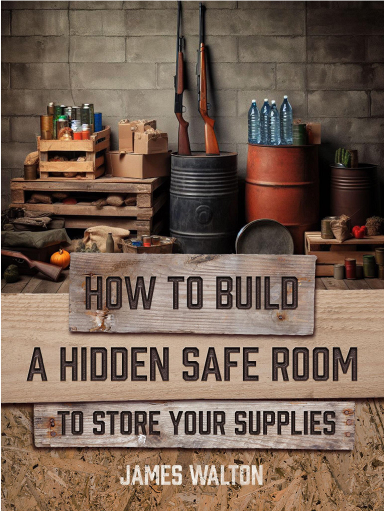 How To Build A Hidden Safe Room To Store Your Supplies | PDF ...
