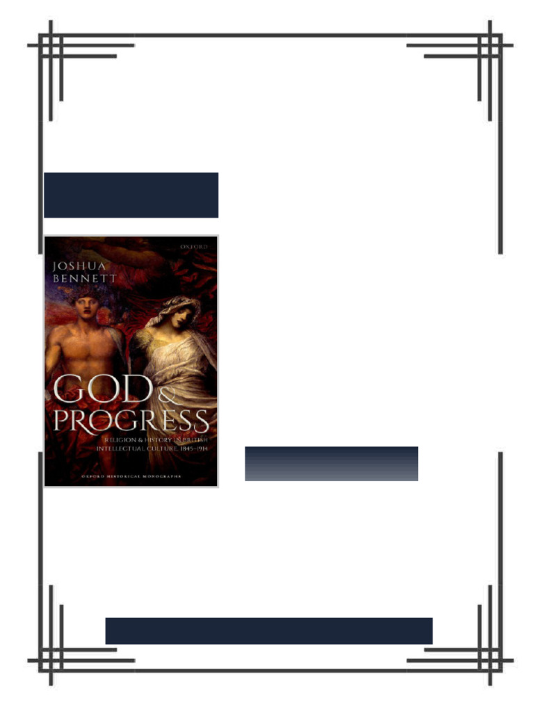 God and progress: religion and history in British intellectual culture ...