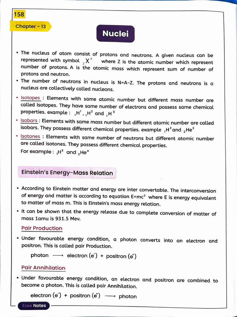 Nuclei | PDF | Atomic Nucleus | Forms Of Energy