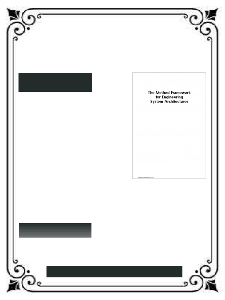 The Method Framework for Engineering System Architectures 1st Edition by Donald Firesmith, Peter ...