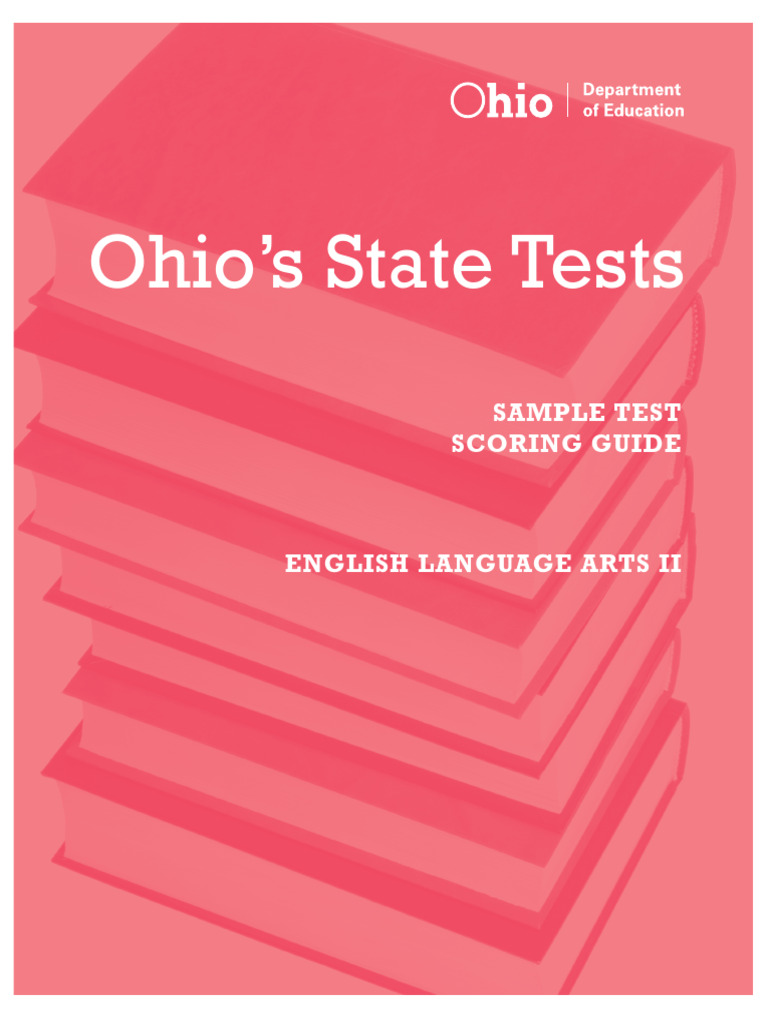 ELAII ST ScoringGuide Full Length | PDF | Knowledge | Semantics