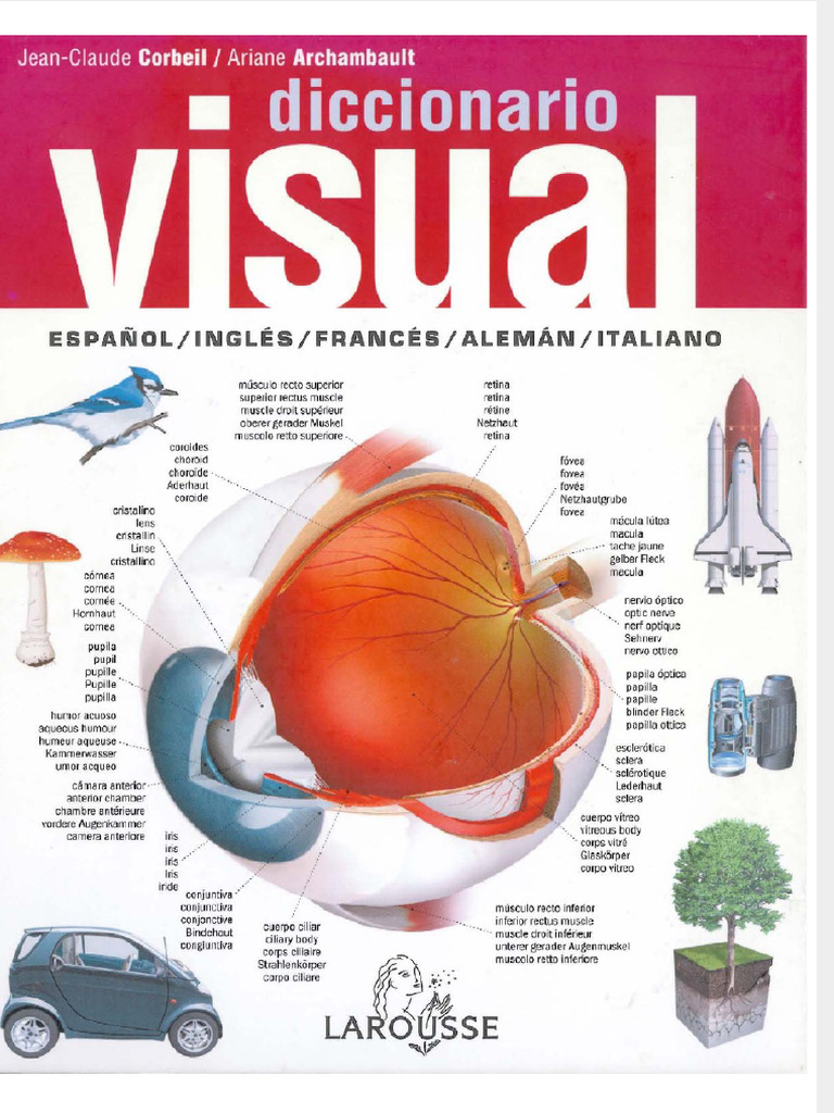 Diccionario Visual Larousse 5 Idiomas Espanol Ingles Frances Alleman ...