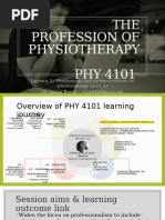CSP Code of Professional Values | PDF | Physical Therapy | Autonomy