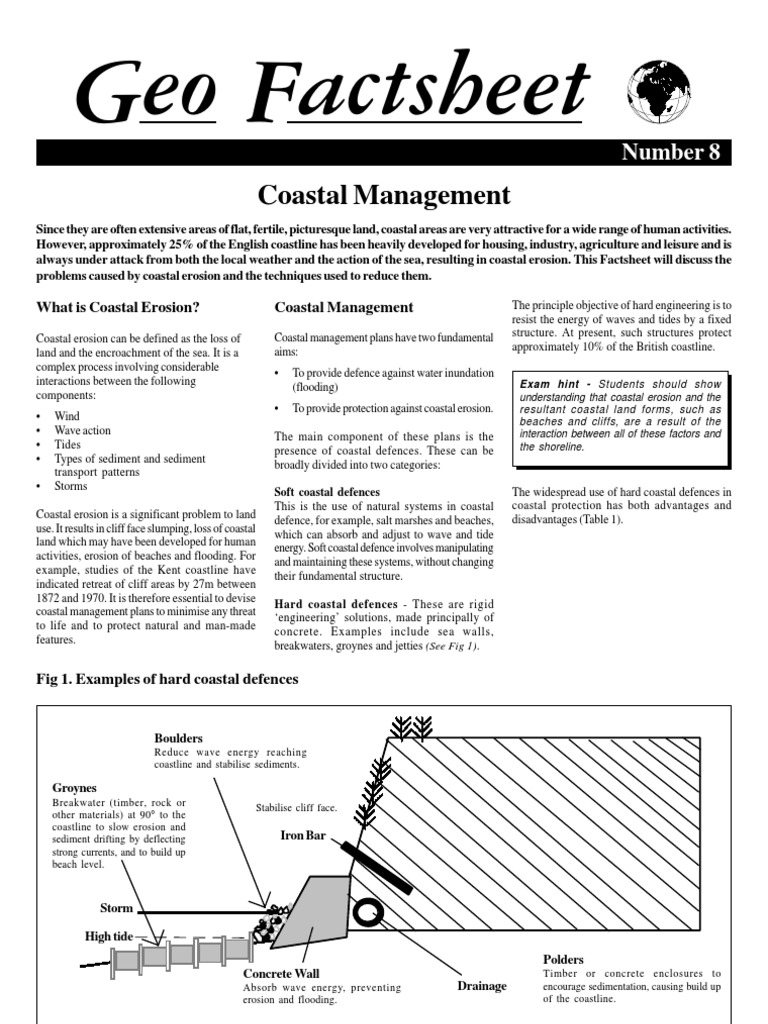 Coastal Erosion and Management Strategies | PDF | Coast | Beach