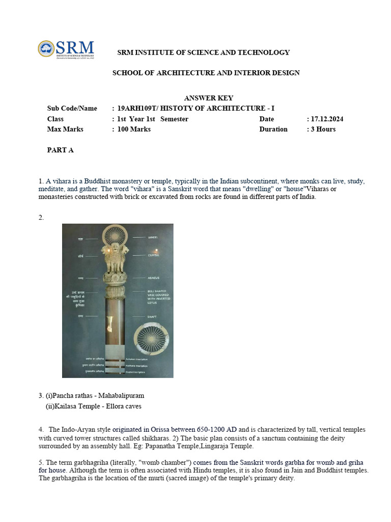 History of Architecture(Indus Mughal) | PDF