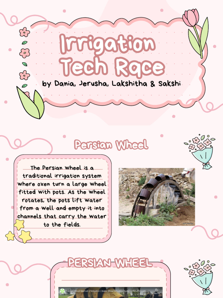 Traditional Irrigation Methods Explained | PDF