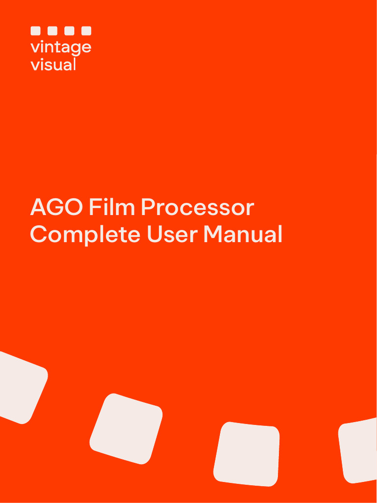 AGO Film Processor User Manual | PDF | Wi Fi