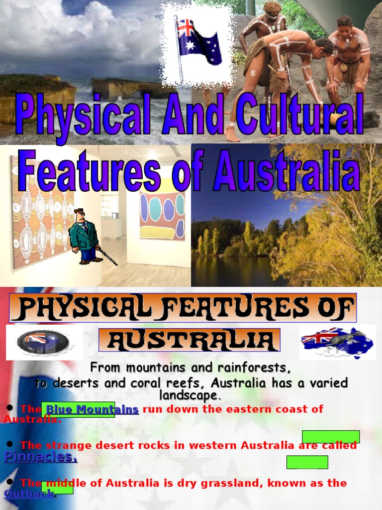 Physical Features of Australia | PDF | Australia | Victoria (Australia)