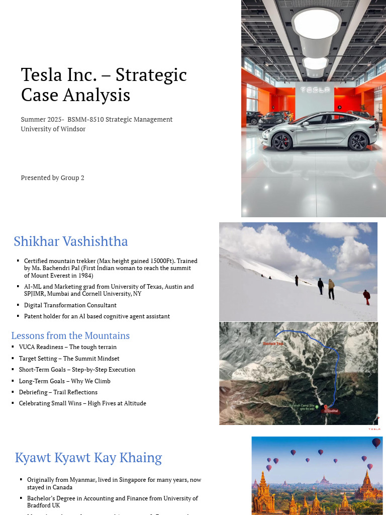 Tesla-Inc-Strategic-Case-Analysis | PDF | Electric Vehicle | Economies