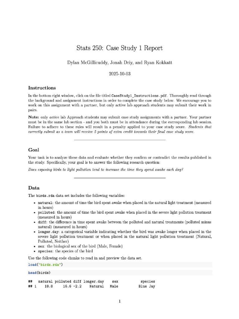 Final Case Study | PDF