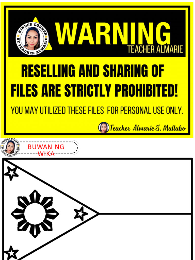 Buwan Ng Wika Coloring Contest and Certificate | PDF
