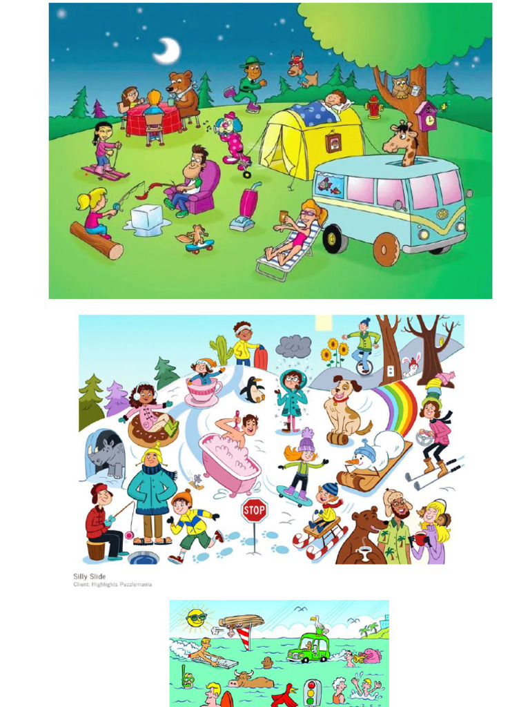 Busy Picture Scenes | PDF