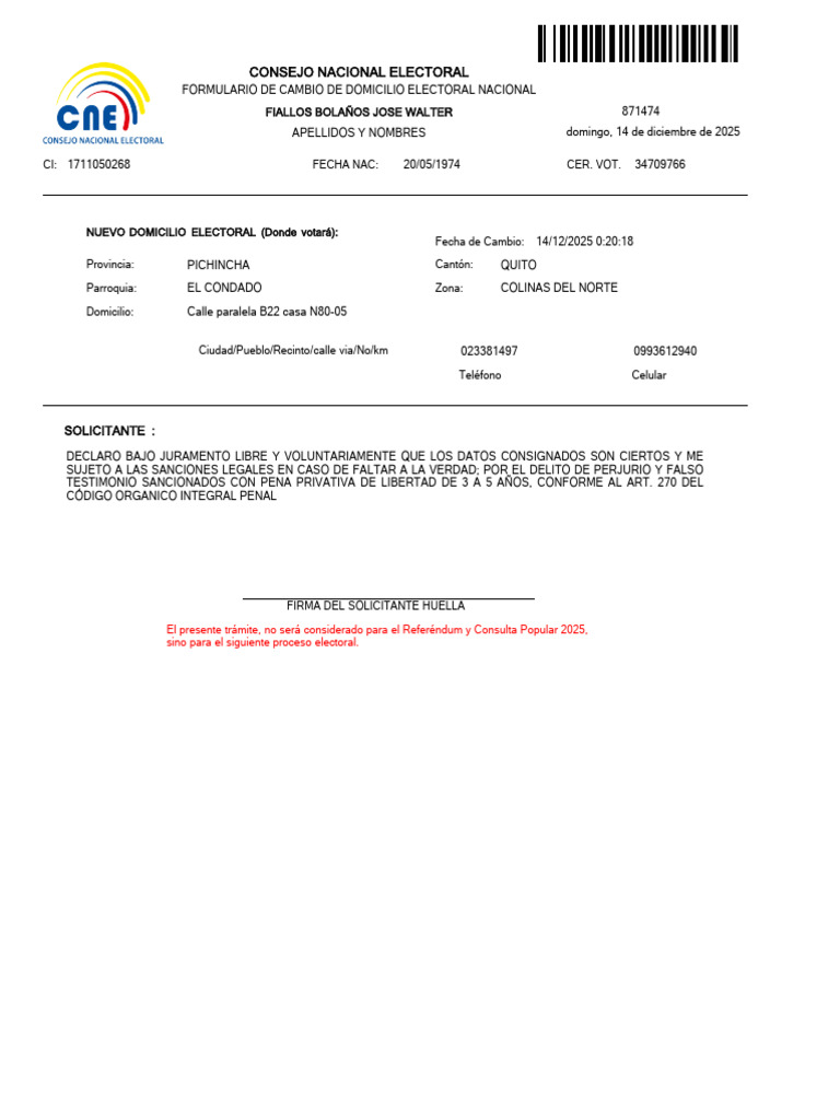 formulario (1) | PDF