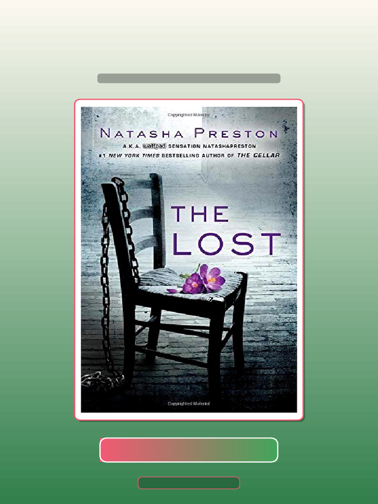 Test Bank for the Lost Natasha Preston HQ File Exam Prep | PDF ...