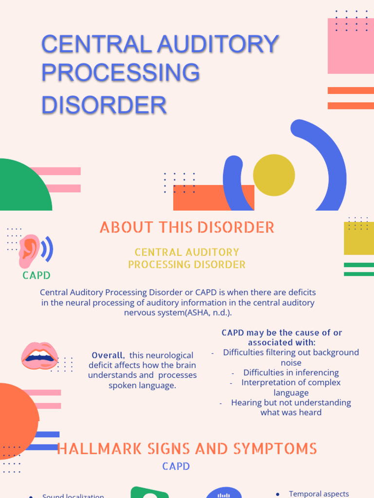 Central Auditory Processing Disorder | PDF | Planets | Planets In Astrology