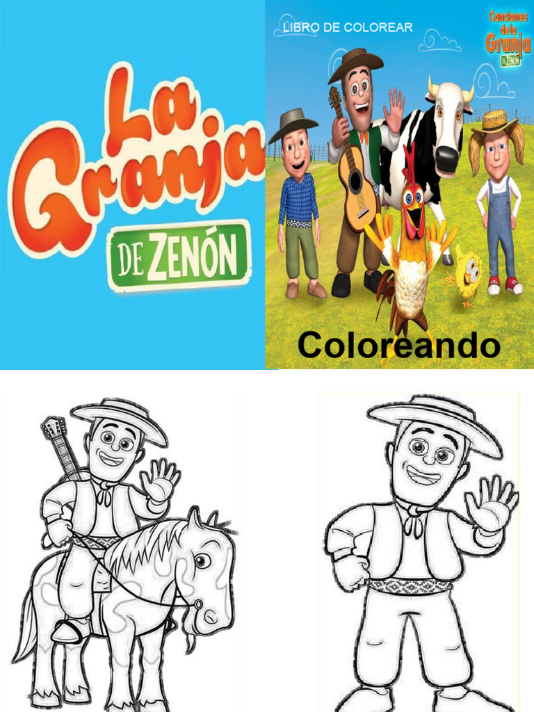 La Granja de Zenon -Para Colorear.pptx | PDF