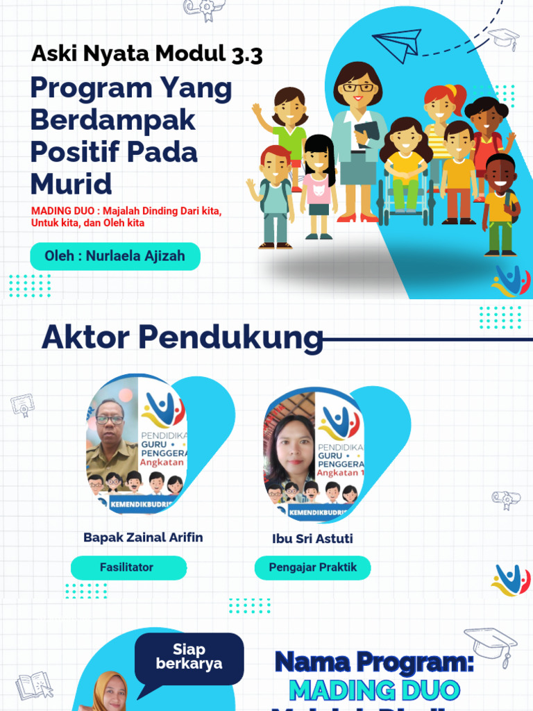 Aksi Nyata Modul 3.3 Program Yang Berdampak Pada Murid Nurlaela Ajizah ...
