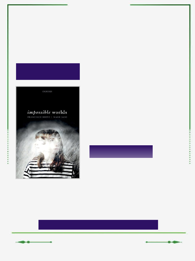 Impossible Worlds Franz Berto & Mark Jago ebook quick load access | PDF ...