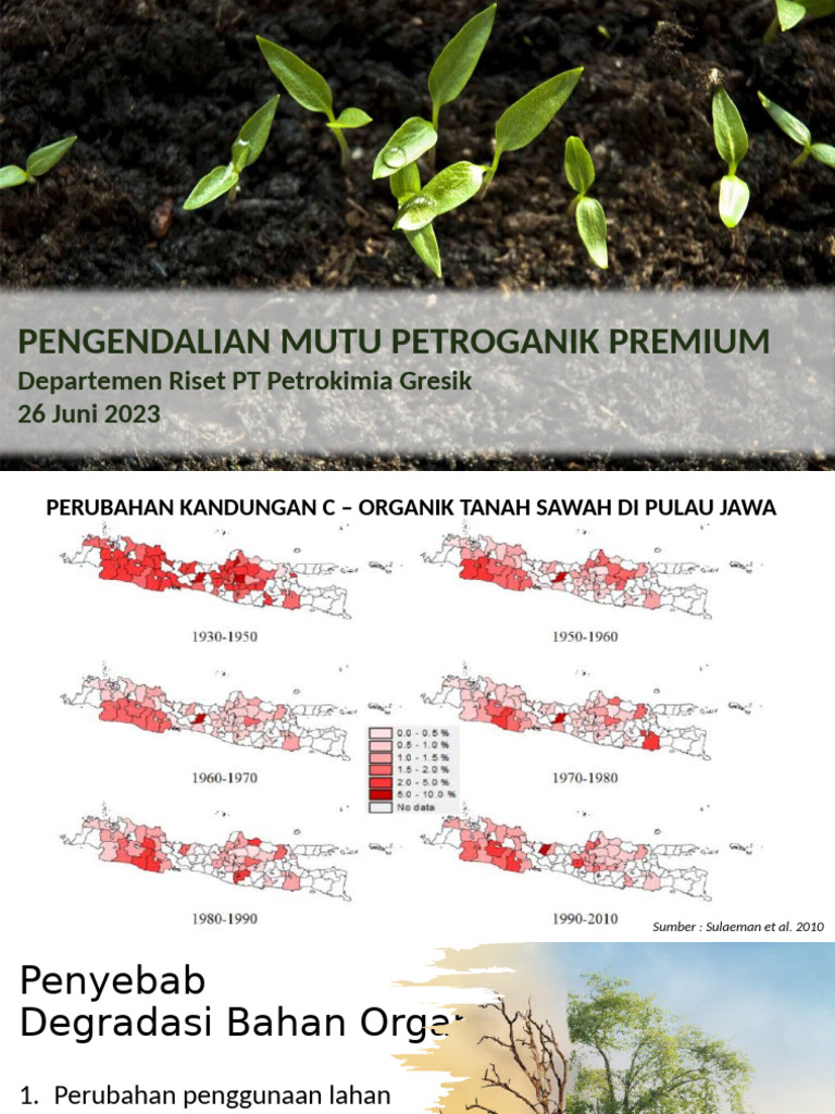 Pupuk Organik Petroganik Premium SNI | PDF