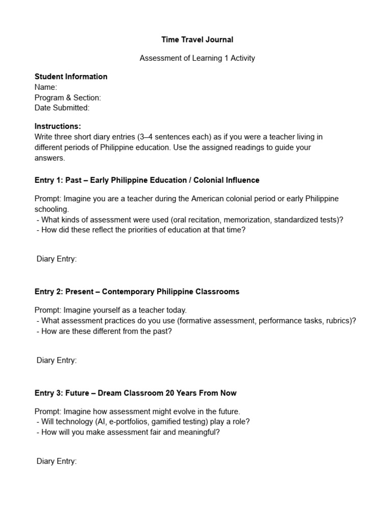 Daniel Rose Delmonte Time Travel Journal | PDF