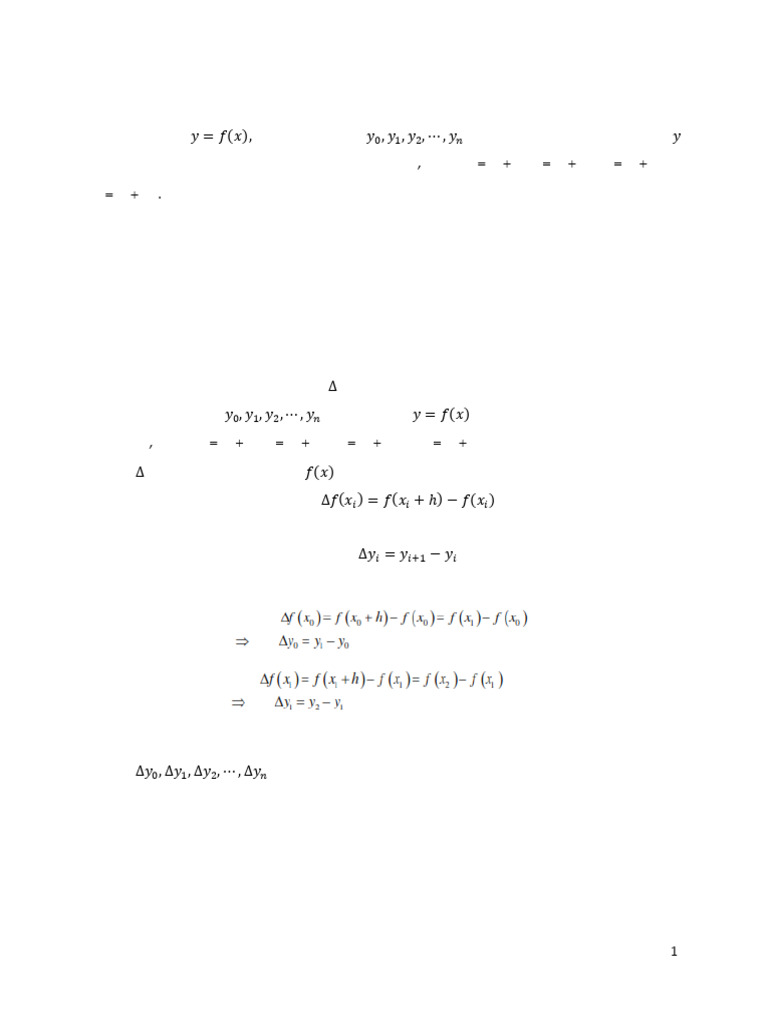 Chapter 4 and 5 Numerical Notes | PDF