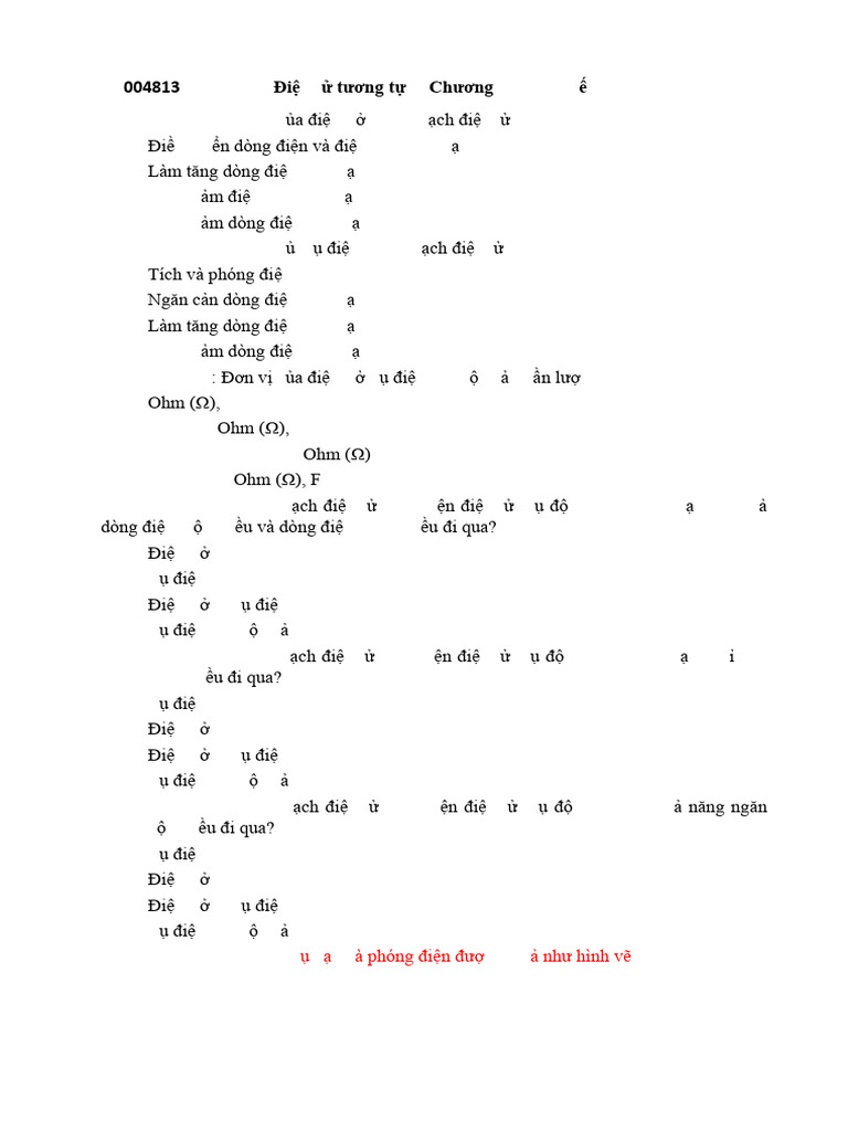 Điện tử tương tự 1_Final | PDF