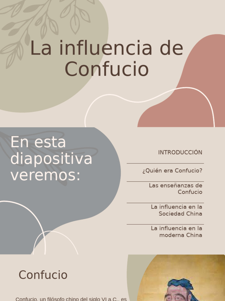 Confucio- Angelo Gonzales | PDF | Confucio | confucionismo