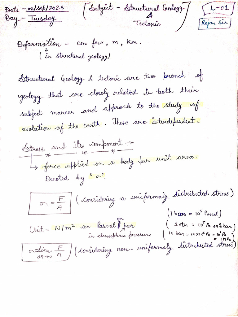Structural Unit 1 | PDF
