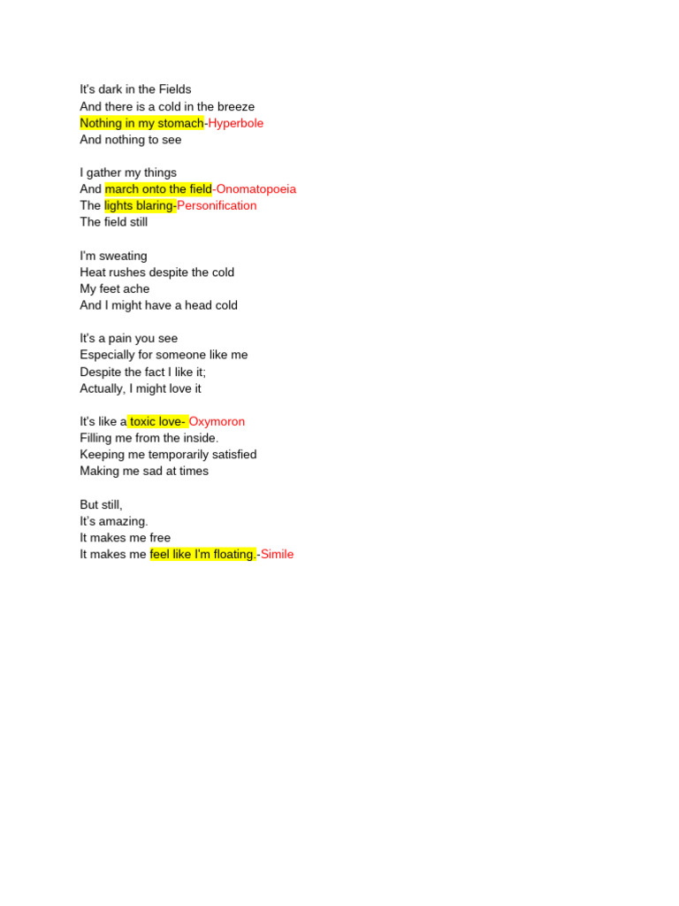 Fig Language Poem-1 | PDF
