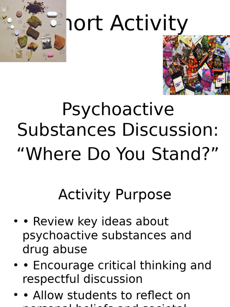 Psychoactive Substances Where Do You Stand | PDF | Psychoactive Drugs ...