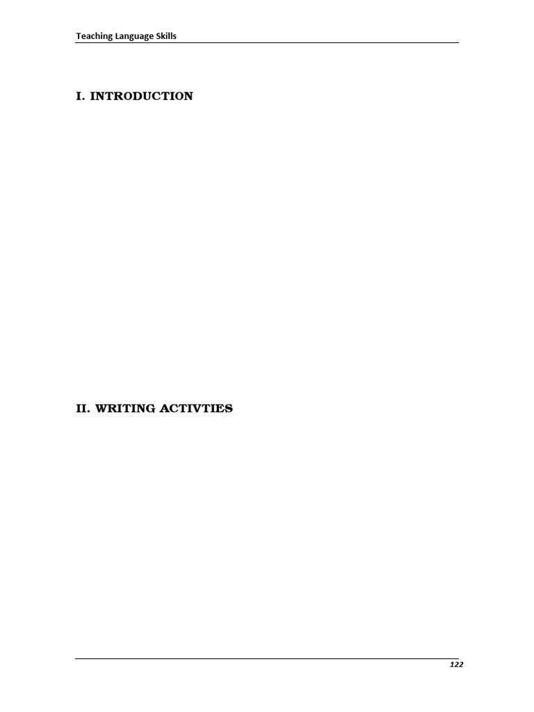Effective Writing Activities for Students | PDF | Teachers | Reading ...