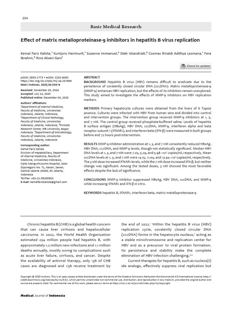 34-4-7895-Kemal-Fariz-Kalista_xmp | PDF | Hepatitis B | Microbiology