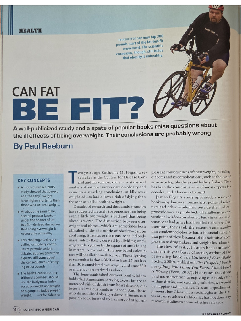 Can Fatal Be Fit | PDF