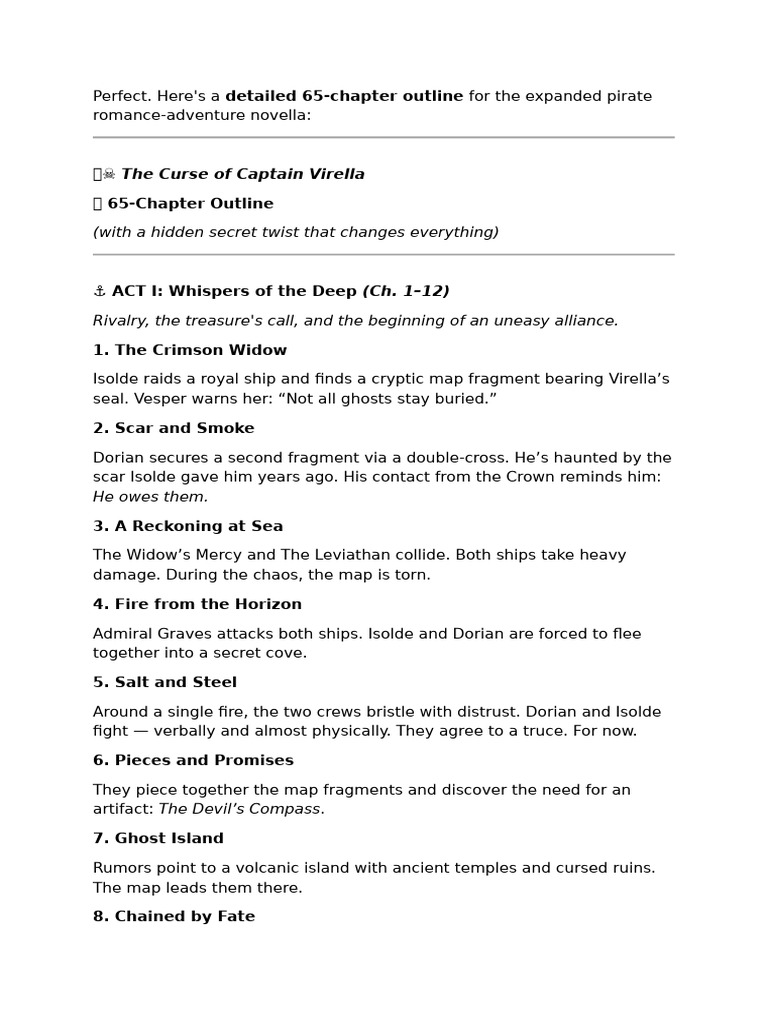 the curse of virella | PDF | Ghosts | Piracy