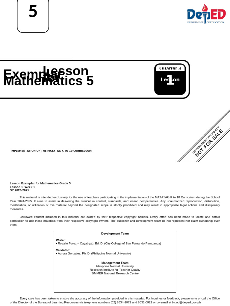 Grade 5 Math Curriculum: Double Graphs | PDF | Questionnaire | Data