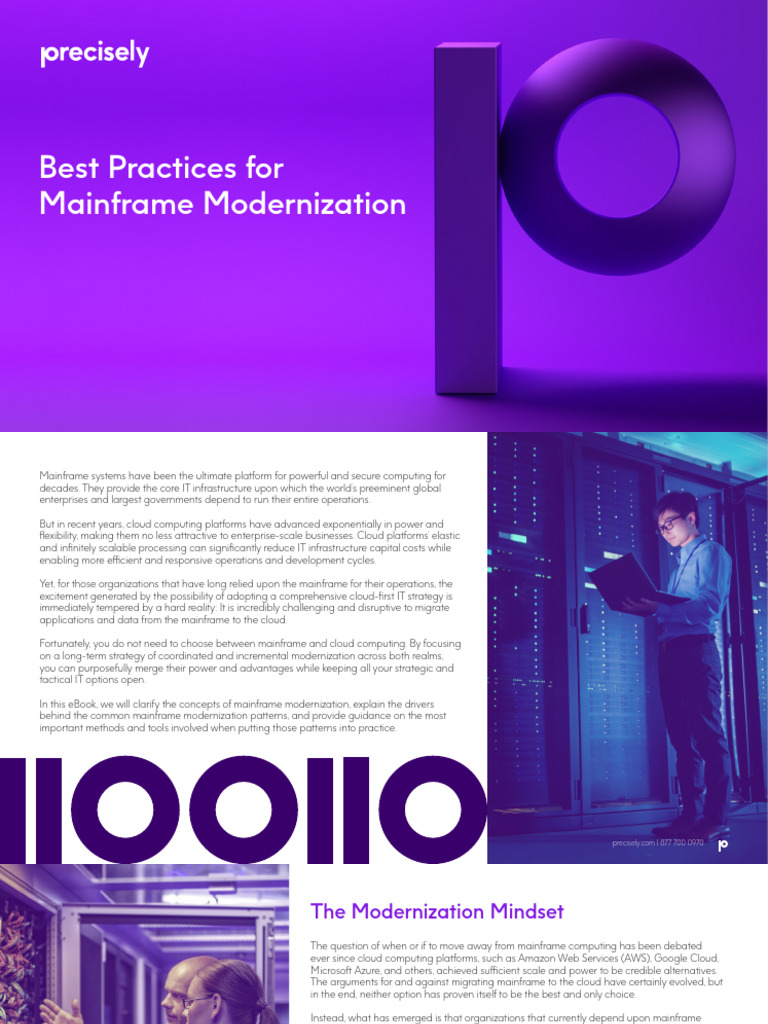 EB Best Practices for Mainframe Modernization 231121 | PDF | Cloud Computing | Mainframe Computer